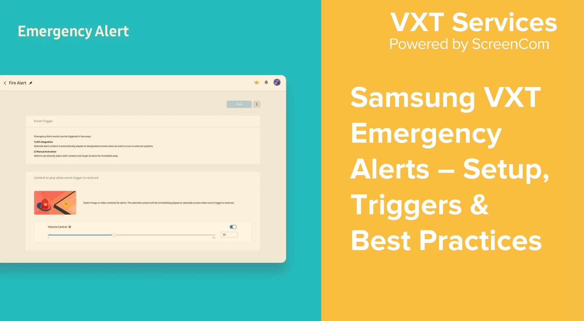 Samsung VXT Guide | Intro to Samsung VXT | VXT Services