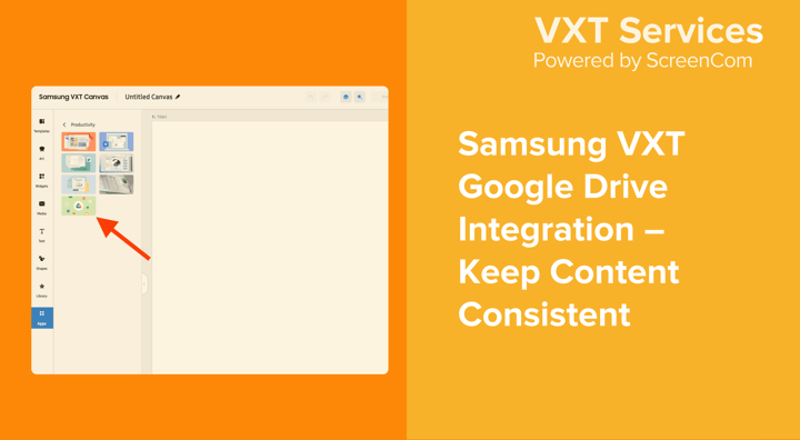 VXT Compatible Hardware & Devices | Samsung VXT Displays