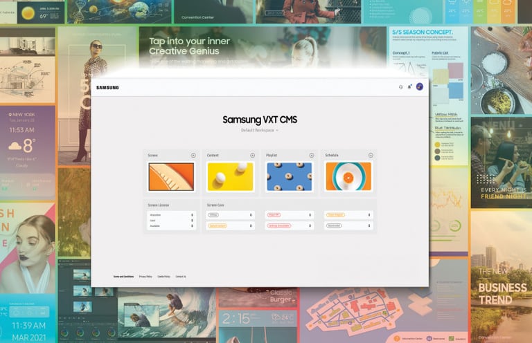 Samsung VXT Interactive Demo